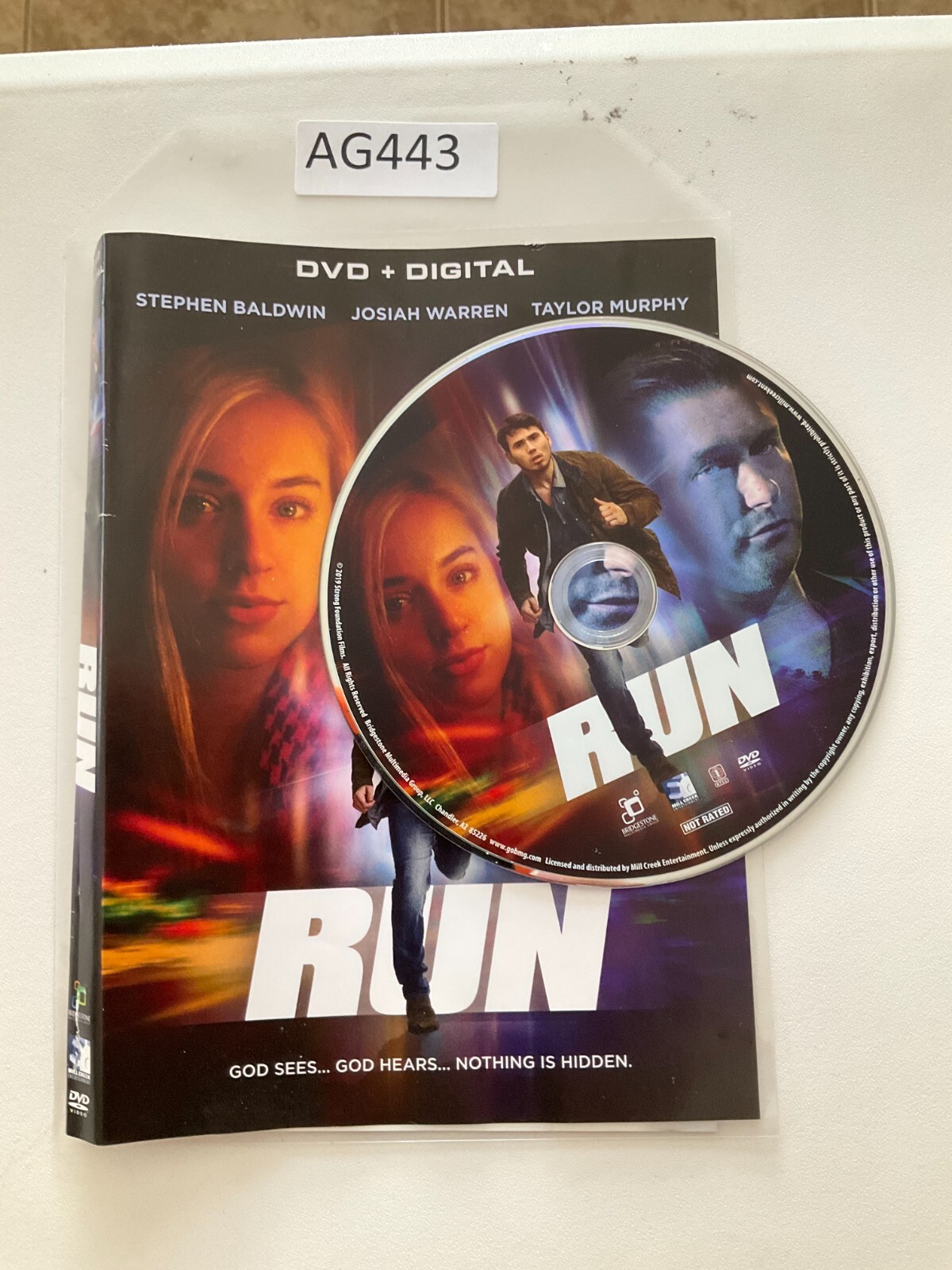Run (DVD, 2019) No Case No Tracking #AG443 95163889722| eBay