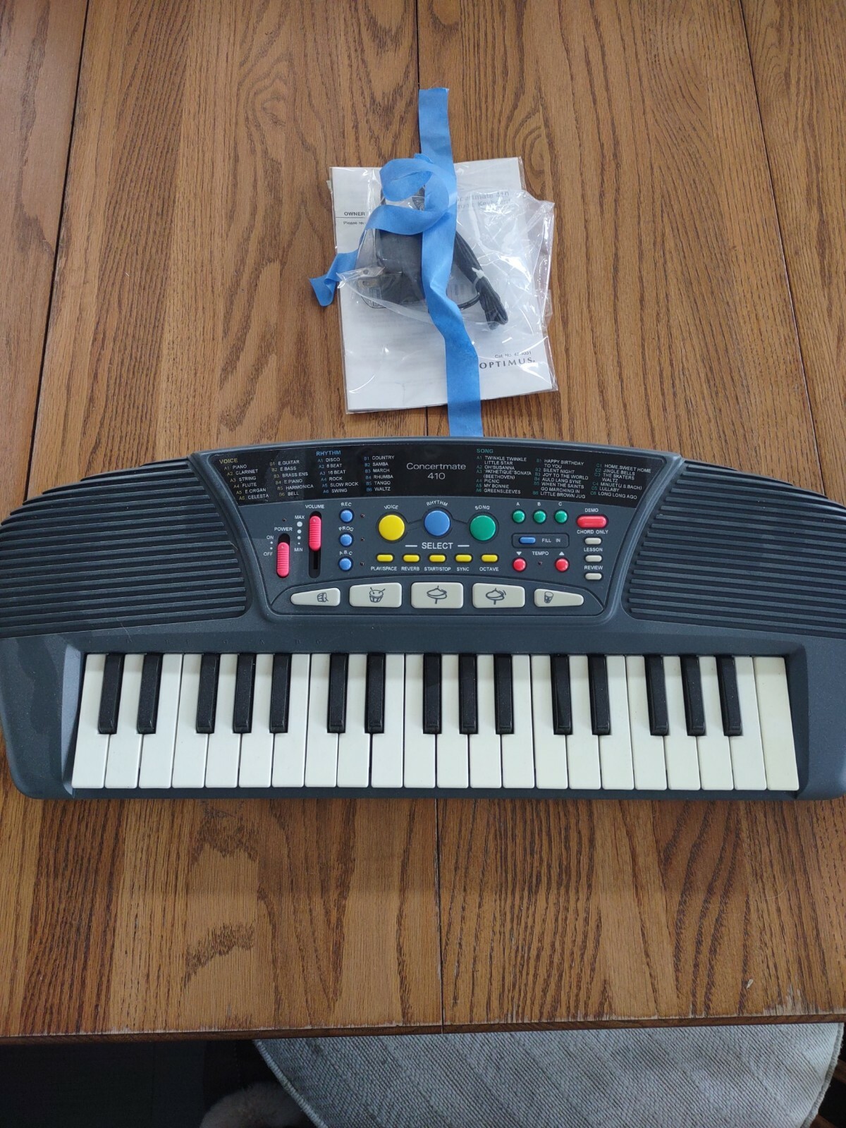 Optimus Concertmate 410 Portable Electronic Keyboard | eBay