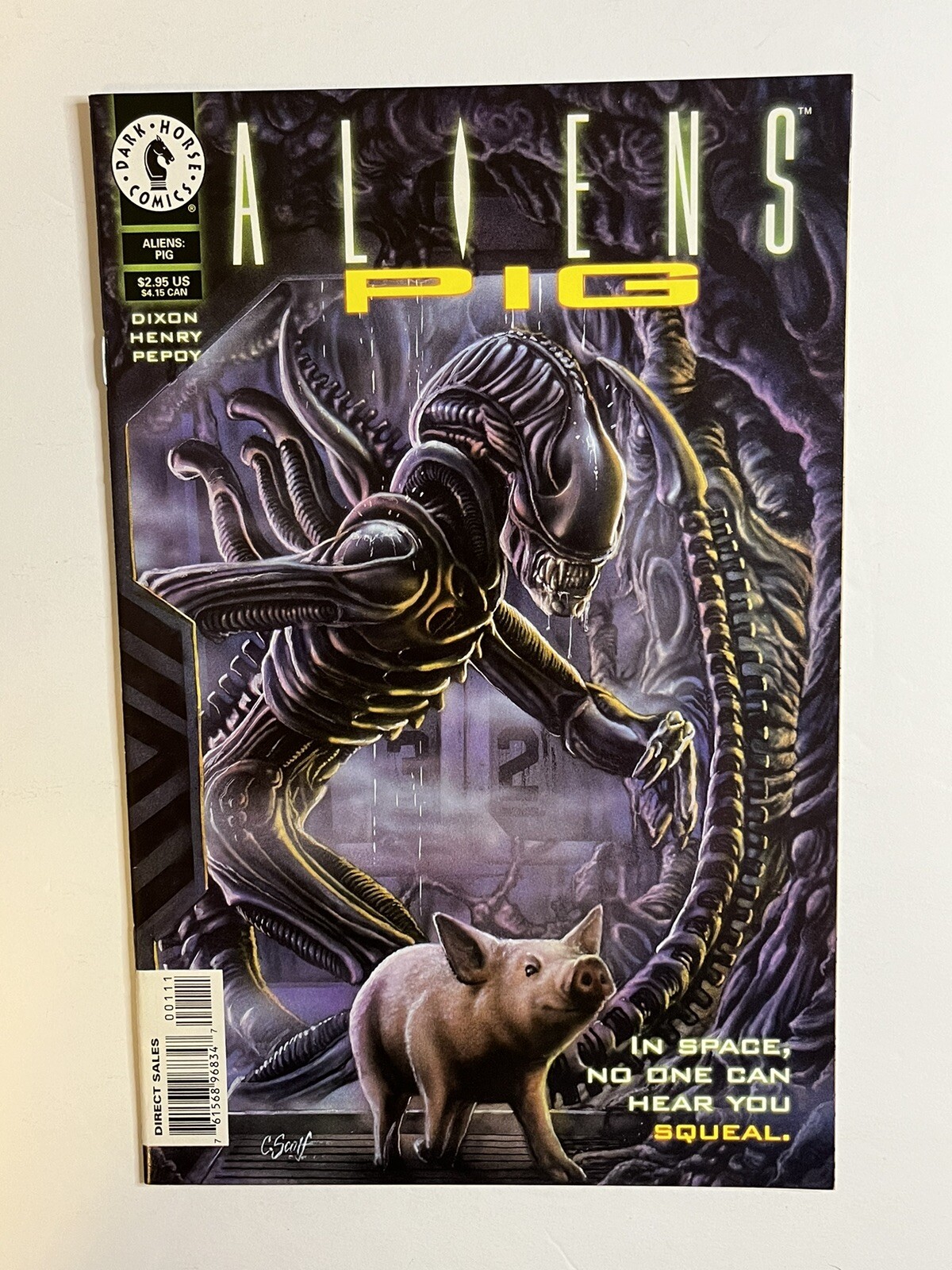 Aliens Pig #1 Dark Horse Comics One Shot March 1997 Dixon | eBay