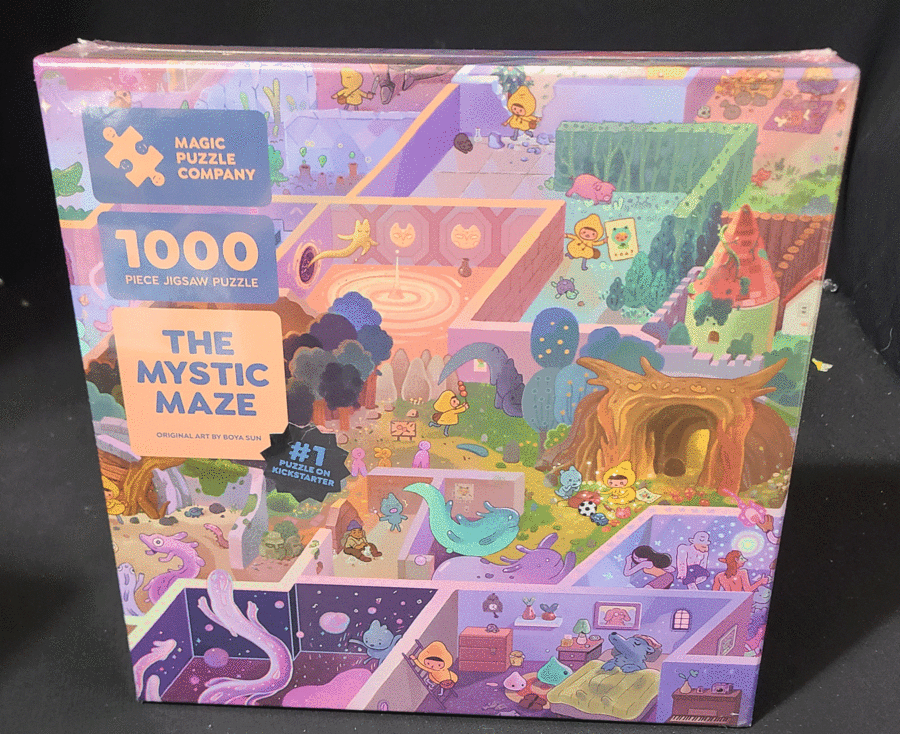 The Mystic Maze 1000pc Jigsaw Puzzle New Sealed Magic Puzzle Company ...