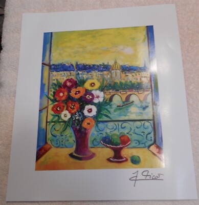 Jean-Claude Picot, Lithograph, La Fenetre ouverte | eBay