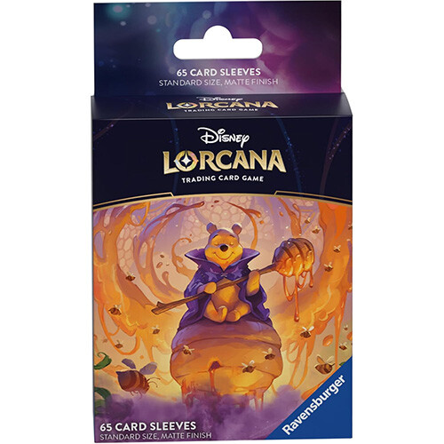 Disney Lorcana TCG - Deck Protectors - WINNIE THE POOH [65 Card Sleeves ...