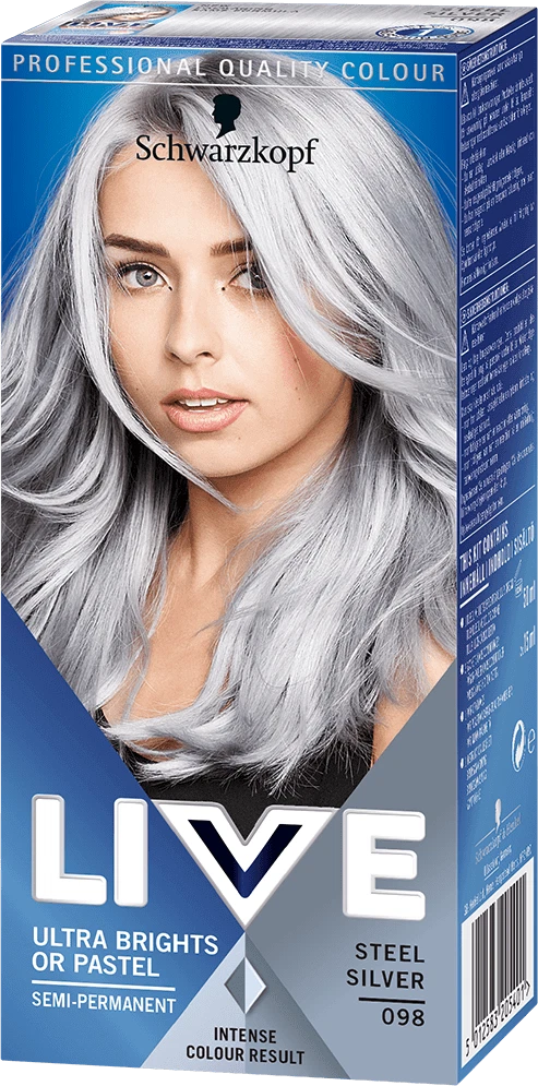 Steel Color Hair Dye