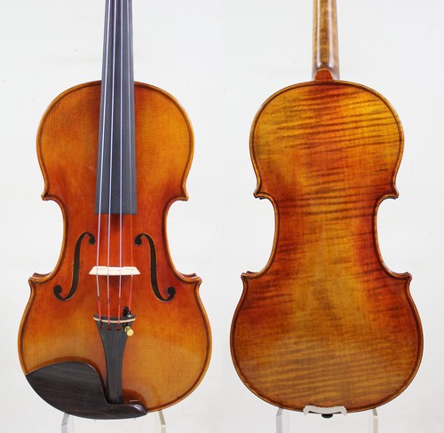 Oil Varnish!1pc back A Strad Violin 4/4 Copy! #8094 Strong loud Tone | eBay