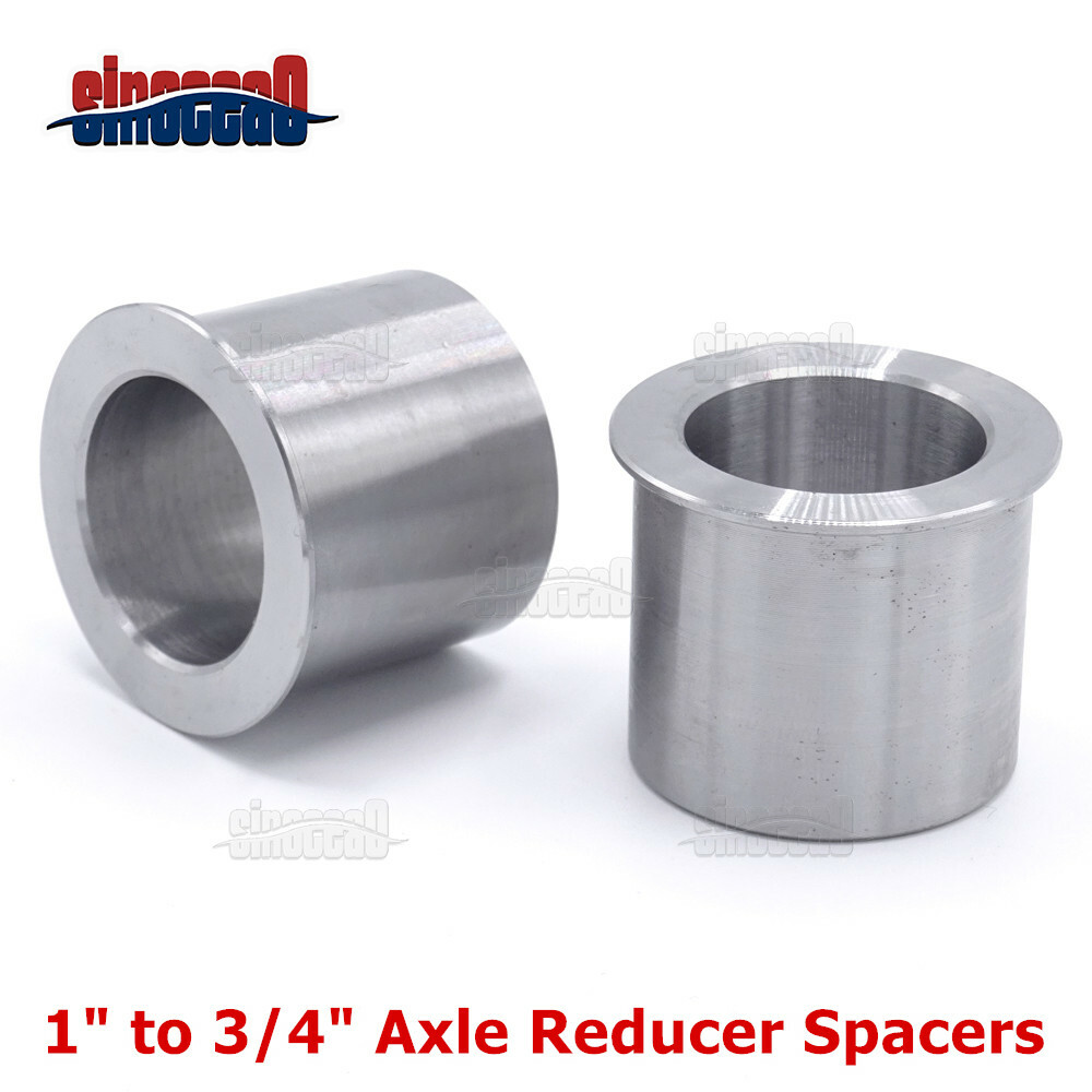 Wheel Bearing Reducers 1" to 3/4" Axle Reducer Spacer For Harley Dyna ...