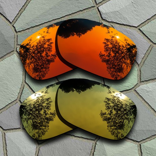 US Red Orange&Golden Lenses Replacement For-Oakley TwoFace Polarized | eBay