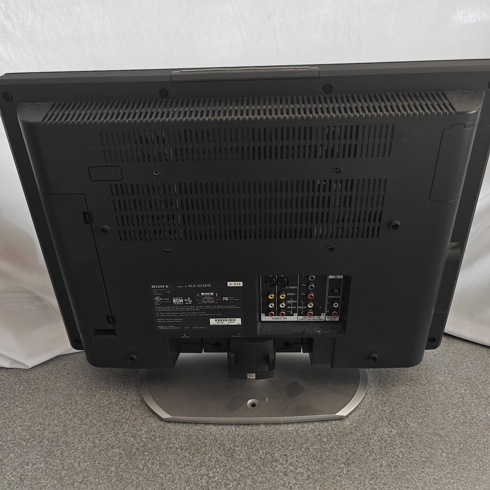 Vtg Sony WEGA KLV-S23A10 23" LCD Gaming PC Color TV FOR PARTS | eBay