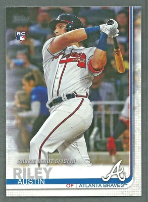 2019 Topps Update Austin Riley #US252 ROOKIE Debut - Braves | eBay