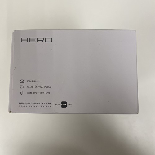 GoPro HERO 4K UHD Tiny Camera 12 MP Photo Waterproof To 16 Ft New ...