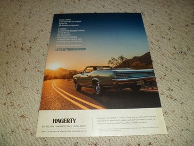 2014 HAGERTY INSURANCE #2 AD / ARTICLE | eBay