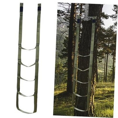 1Pcs 4Step Climbing Aider for Hunting Climbing Stick Aider Webbing Rope ...