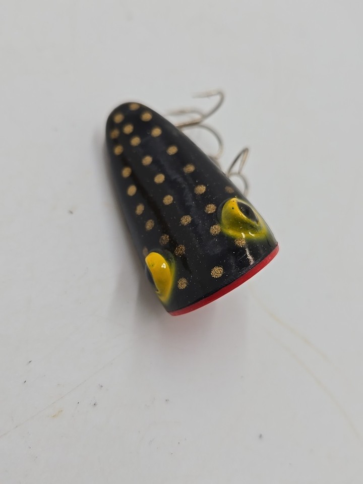 VINTAGE BROOK'S Bait SURFACE POPPER FISHING LURE Plug TackleBox Find ...