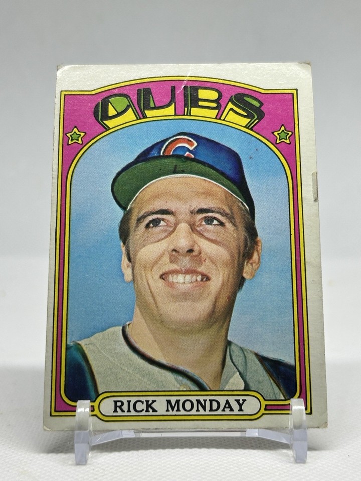 1972 Topps Rick Monday Card-High Number (#730) | eBay