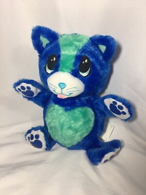 Ball Pets Berry Blue Kitty Plush Stuffed Animal Toy Cat Seen On TV ...