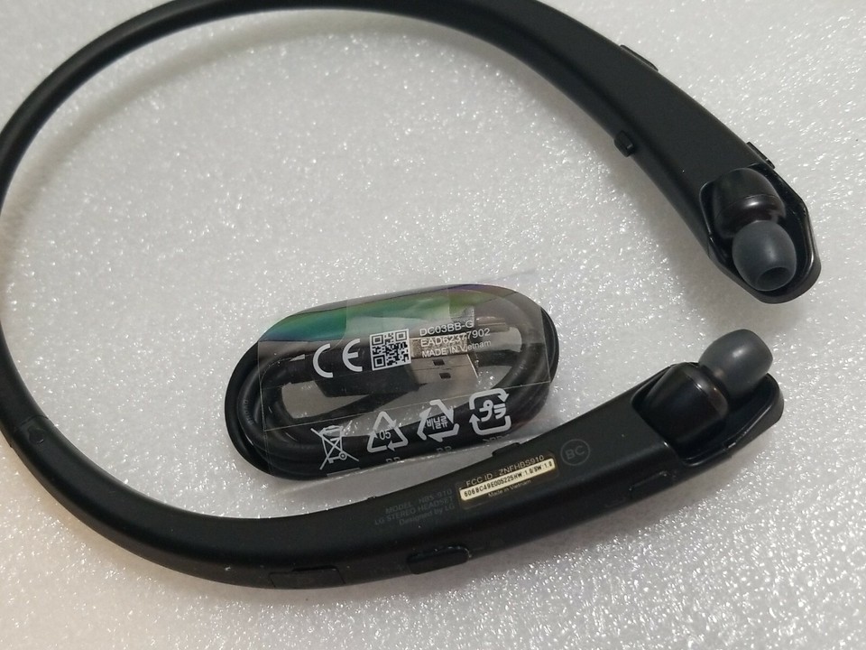 Genuine LG Tone Infinim HBS-910 Bluetooth Stereo Headset Harmon Kardon ...