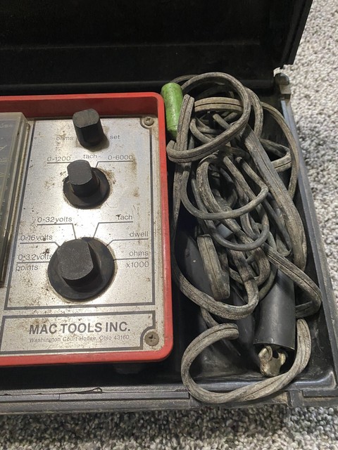 Mac Tools ET910 Tach Dwell Volts Ohms Amps Tester for sale online | eBay