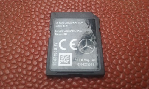 MERCEDES SD CARD Class A V10 2018 Garmin Map Pilot Navigation Europe ...