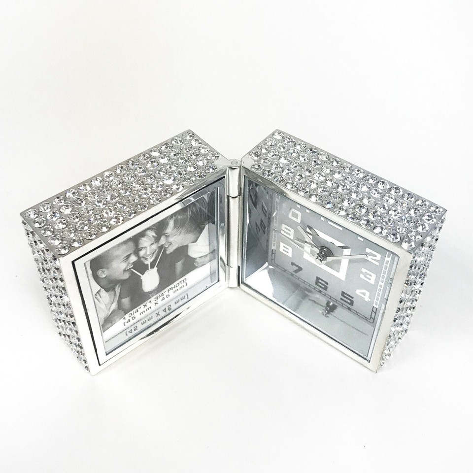 Bling-Bling Quartz Desk Clock with frame | eBay