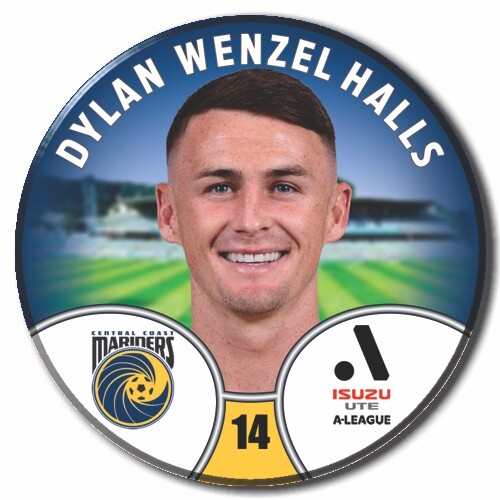 ISUZU UTE A-LEAGUE - CENTRAL COAST MARINERS - WENZEL HALLS, Dylan | eBay