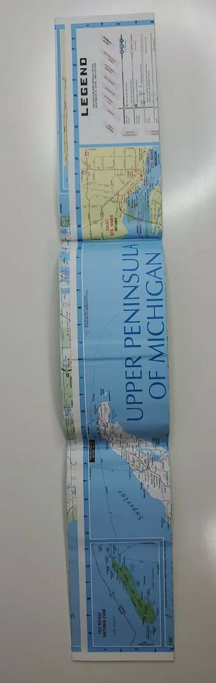 Road Map Michigan State Series AAA 2002 Folding Paper Travel Routes | eBay