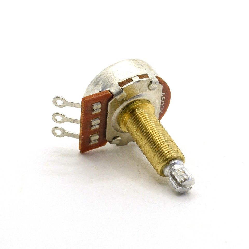 Alpha Potentiometer A500K Long Shaft Audio Pot | eBay