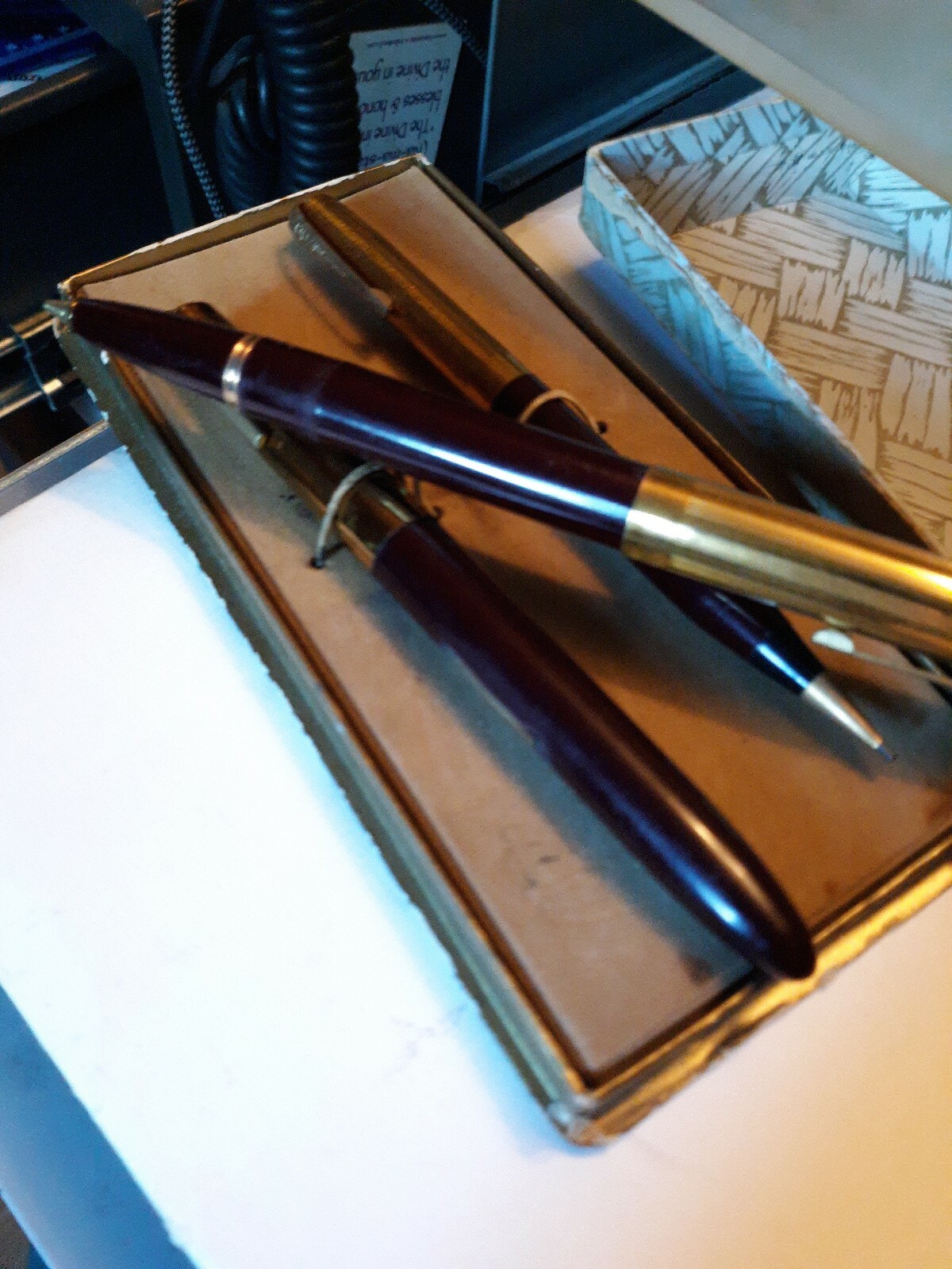 VINTAGE CONGRESS PEN PENCIL FOUNTAIN PEN SET | eBay