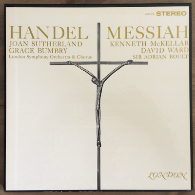 HANDEL MESSIAH 3 Record Box Set UK Import | eBay