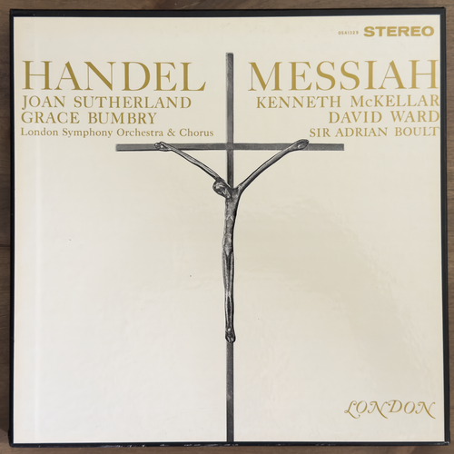 HANDEL MESSIAH 3 Record Box Set UK Import | eBay