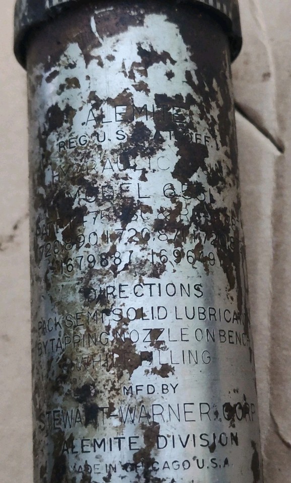 Vintage Stewart Warner Alemite Grease Gun Model # 6551 Chicago, USA | eBay