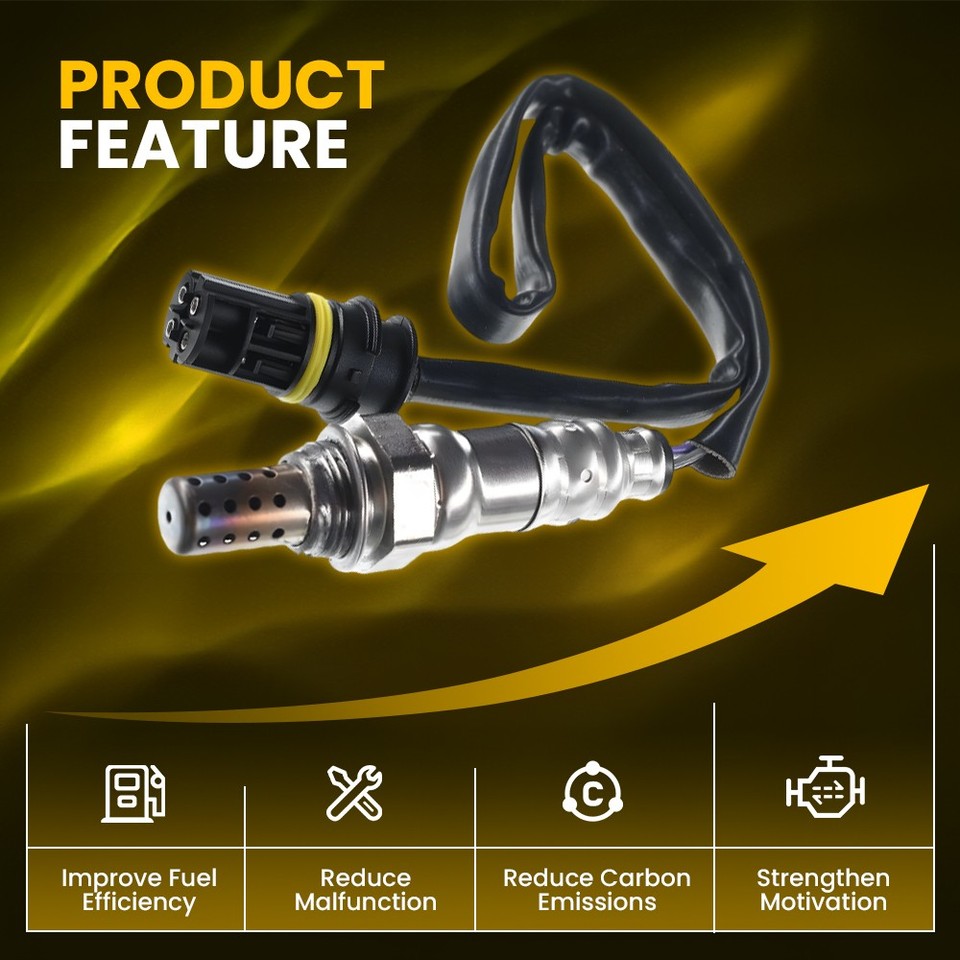 4pcs Oxygen Sensor Up&Downstream For BMW E82 E90 E91 128i 328i 328i ...