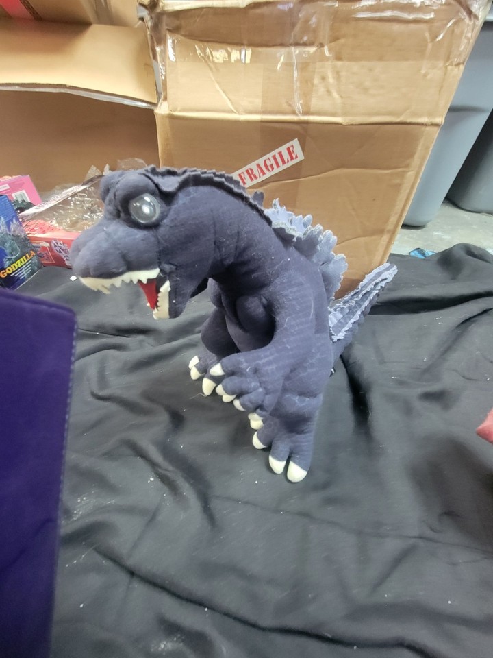 3 lot Godzilla, Rodan, Ghidorah Toy Vault 13" Plush Doll 50th ...