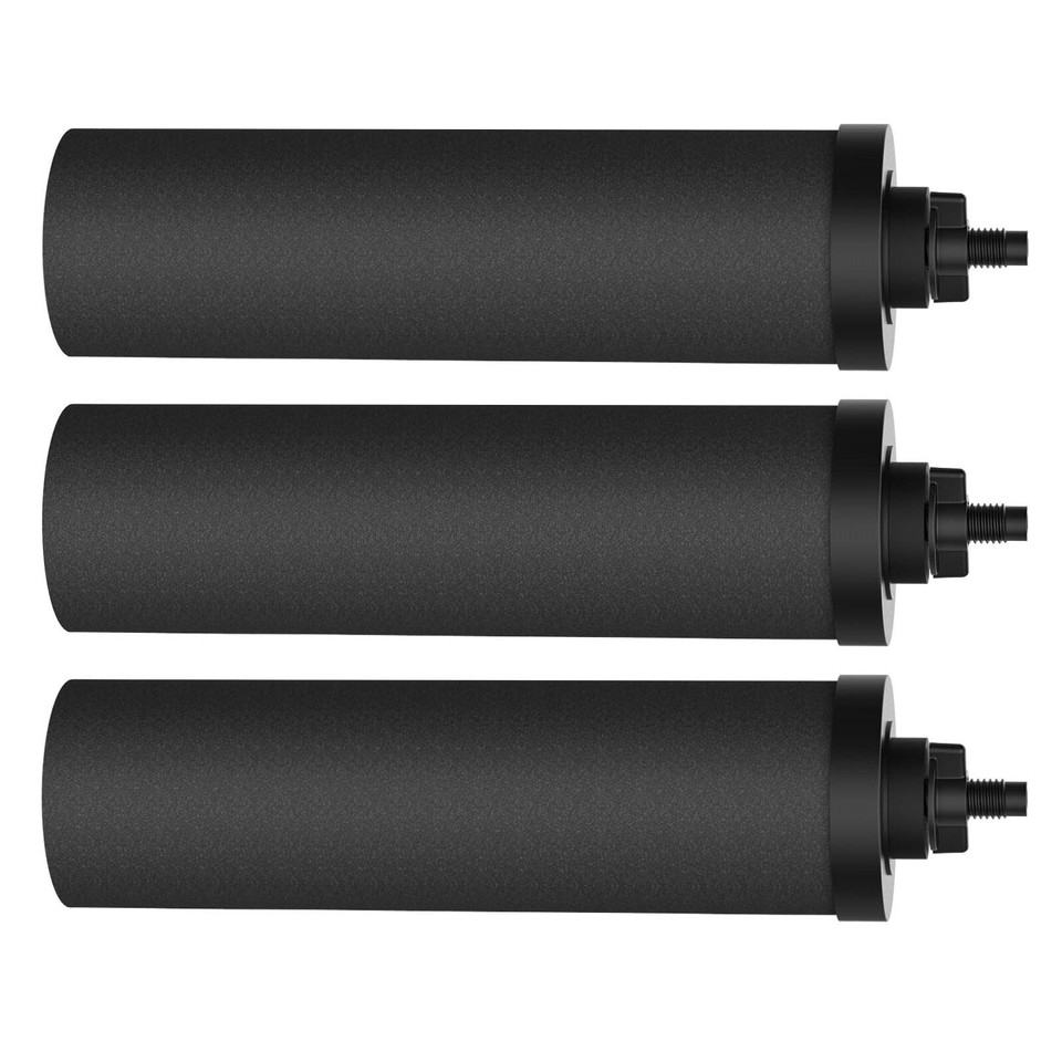 6Pk Black Water Filter Replacement,Compatible with Gravity Water Filter ...