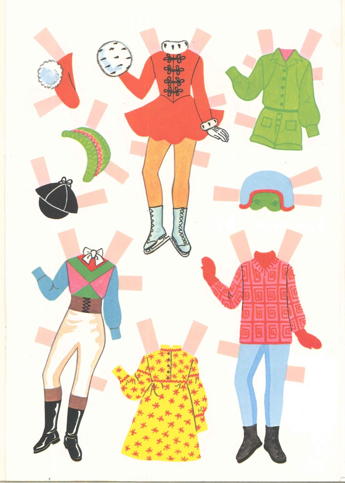 VINTAGE 1976 MS. DOLLS Paper Doll UNCUT LASER REPRODUCTON NO1 BEST ...