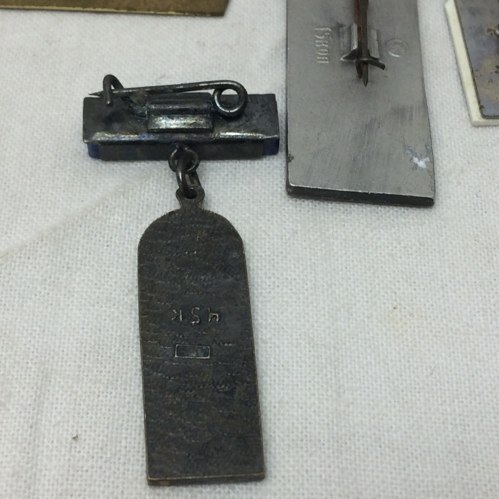 Vintage 1976 Russian Military Party Pin lot (13) Stalin 2 Damaged ...