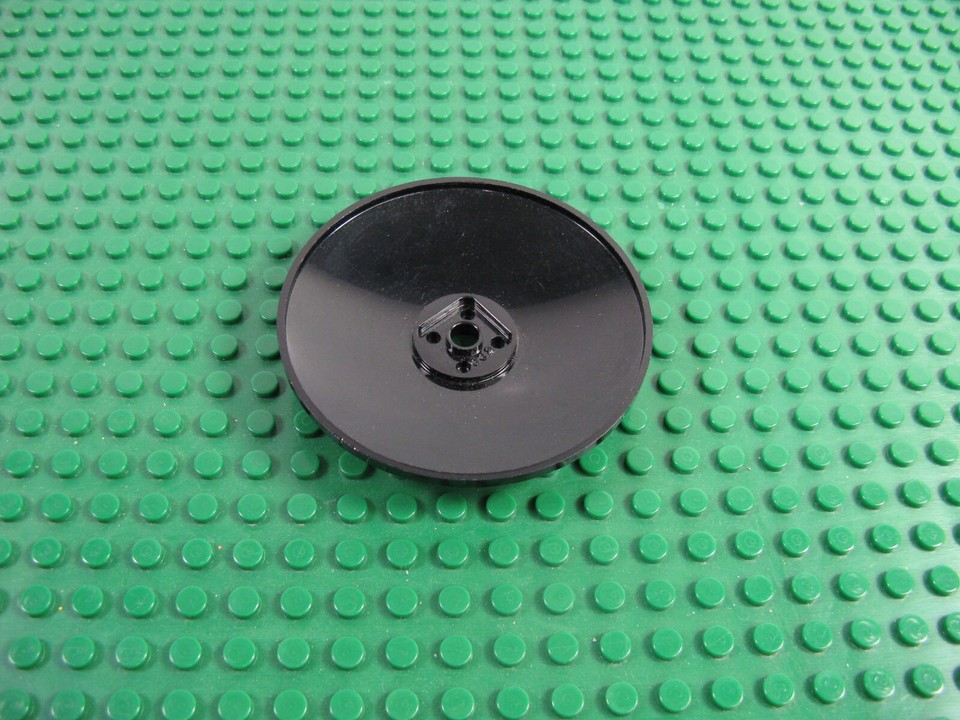 Vintage LEGO Black Dish 8 x 8 Inverted Radar Solid Studs 6988 6989 6987 ...