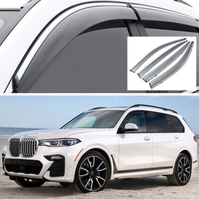 Rain Guard Window Visors Vent Shade Deflector for BMW X7 40i M50i M60i ...