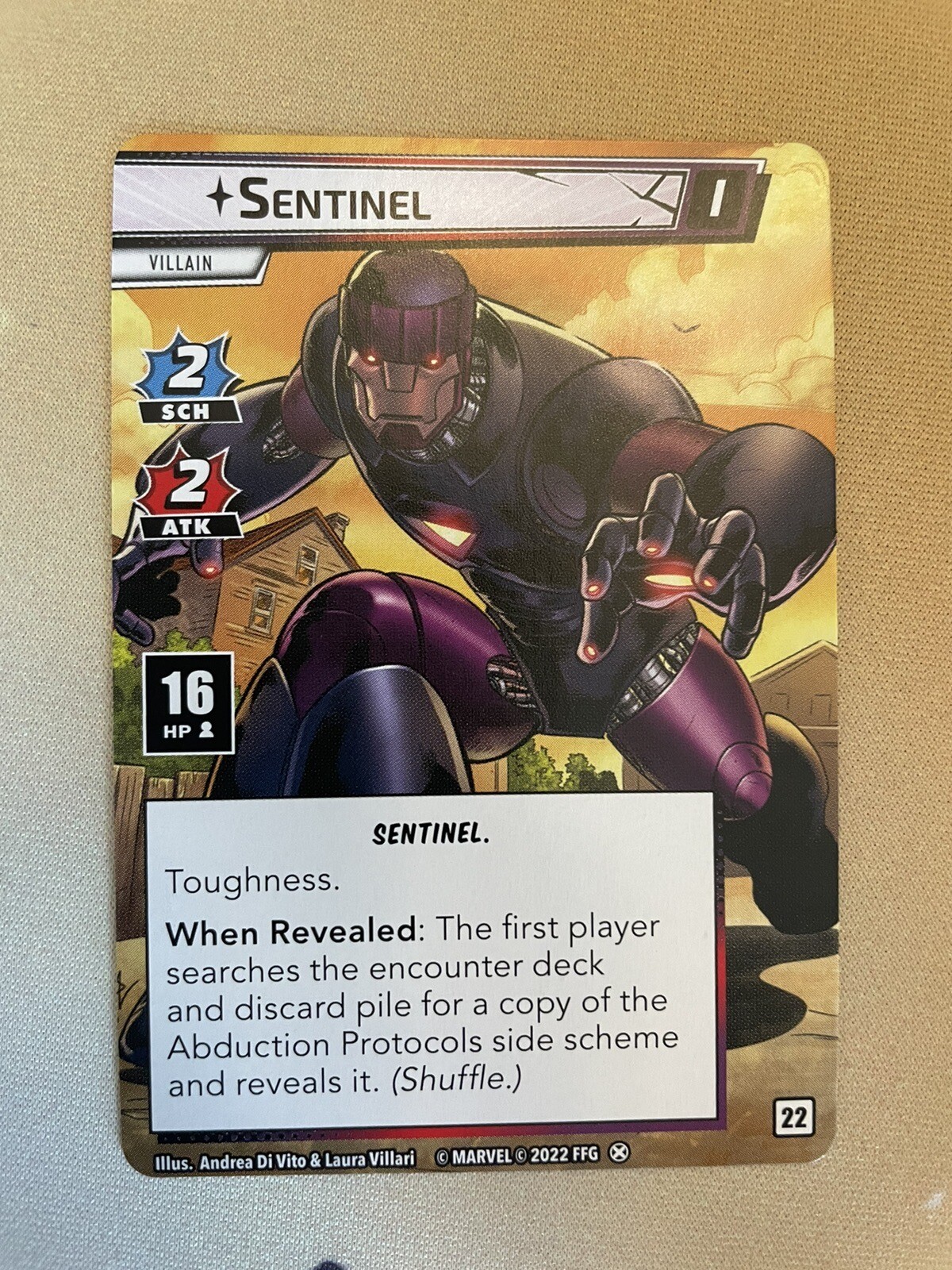 Marvel Champions Mutant Genesis OP promo card - Full Art Sentinel | eBay