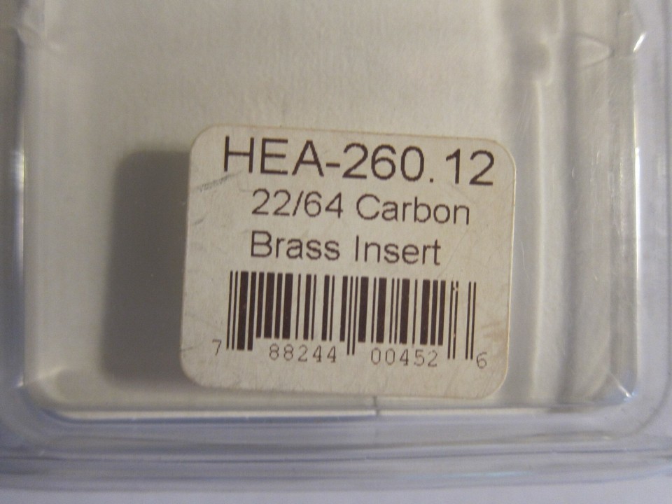 NEW Ten Point 22/64 Carbon Inserts Brass 12 Pk. Archery HEA-260.12 FREE ...