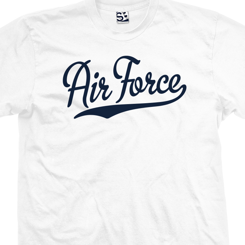 Air Force Script Tail Shirt | USA US Military Academy Unisex | eBay