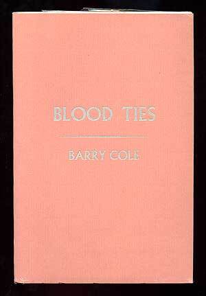 Barry COLE / Blood Ties Signed 1st Edition 1967 | eBay