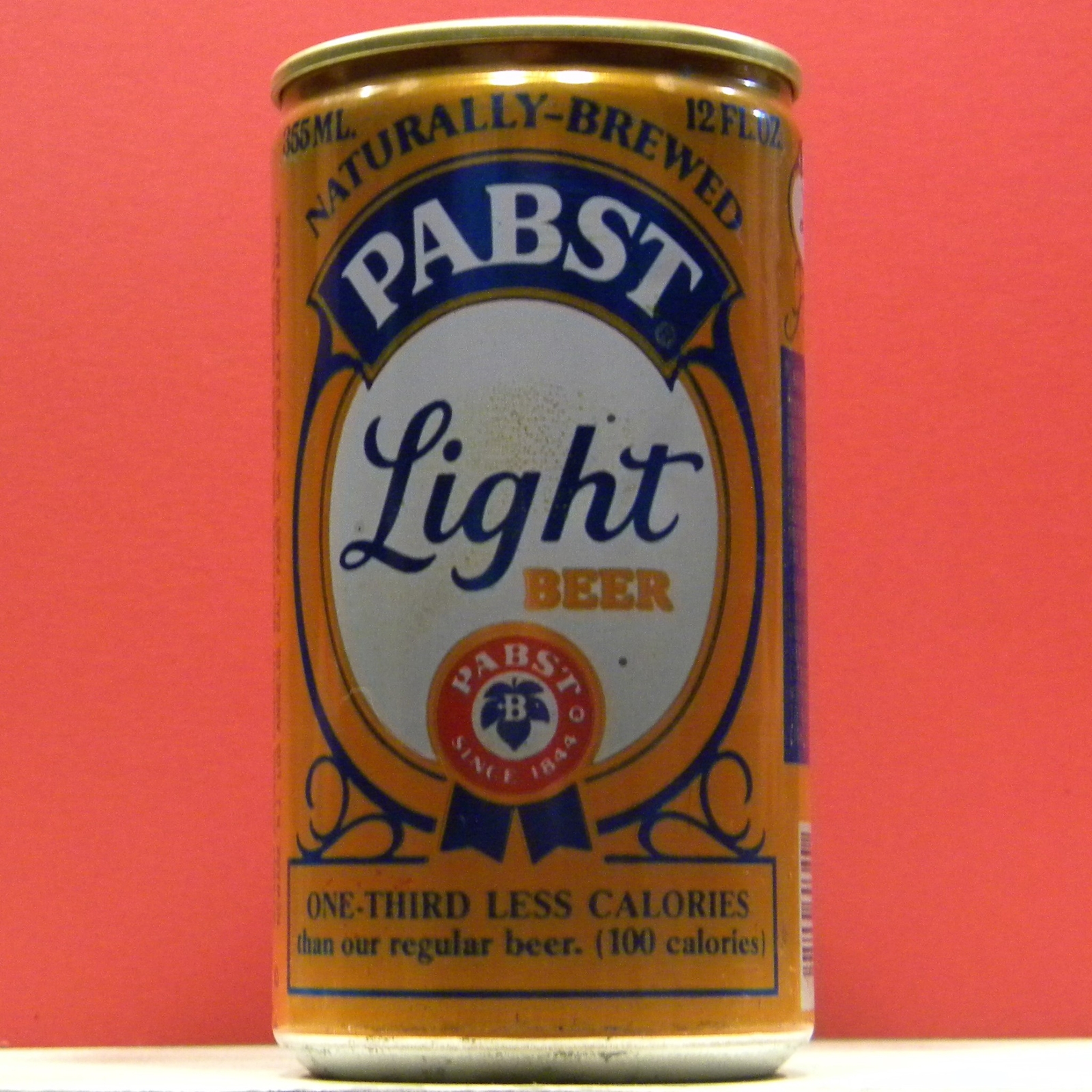 Pabst Light Beer Steel Misprint Can Diff Version Milwaukee Wisconsin ...