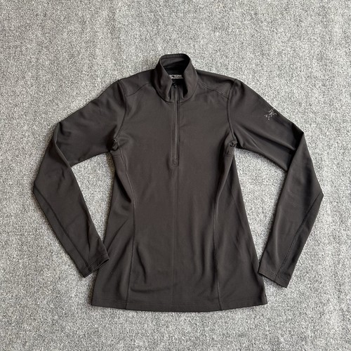 Arcteryx Phase AR Shirt Women XS Black Base Layer HIking Gorp ...