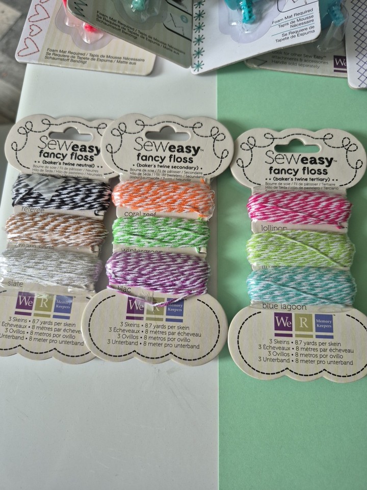 We R Memory Keepers Sew Easy Large Bundle (See Pics ) All New In ...