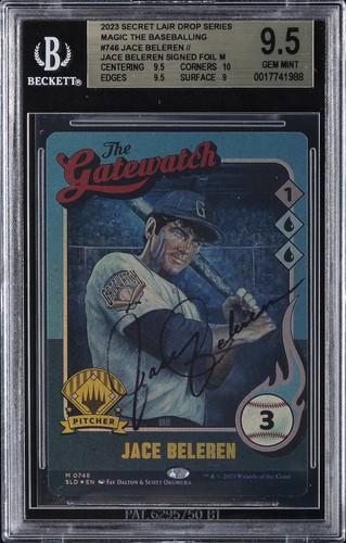 2023 MAGIC: THE GATHERING SECRET LAIR DROP SER #746 JACE BELEREN BGS 9. ...