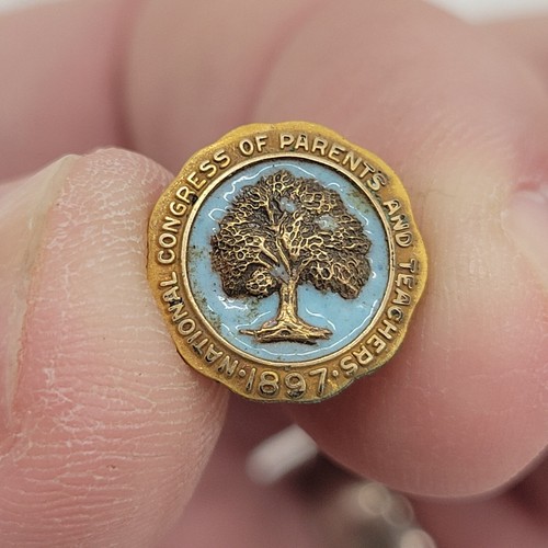 10K GOLD NATIONAL CONGRESS OF PARENTS AND TEACHERS PIN 1897 | eBay