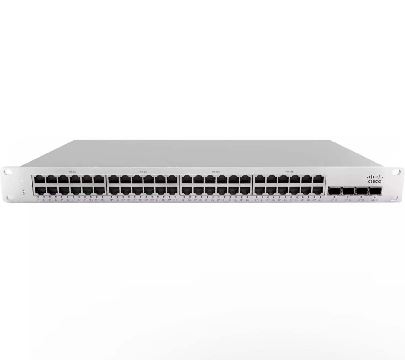 MS350-48FP-HW Cisco Meraki 48-Port PoE Switch 600-36050-B Unclaimed ...