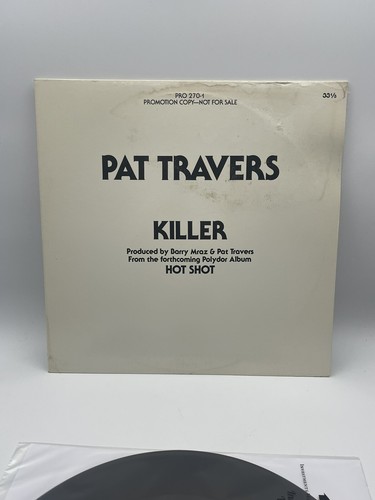 Pat Travers Killer LP 1984 Polydor Promo EX/VG+ | eBay