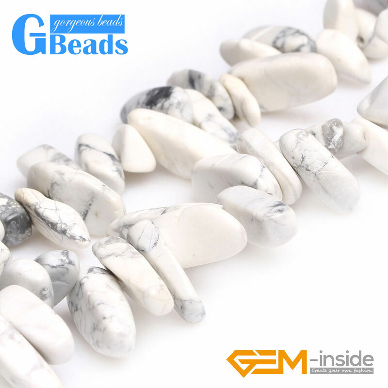 Natural Stones Irregular Spike Stick Beads For Jewelry Making Free ...