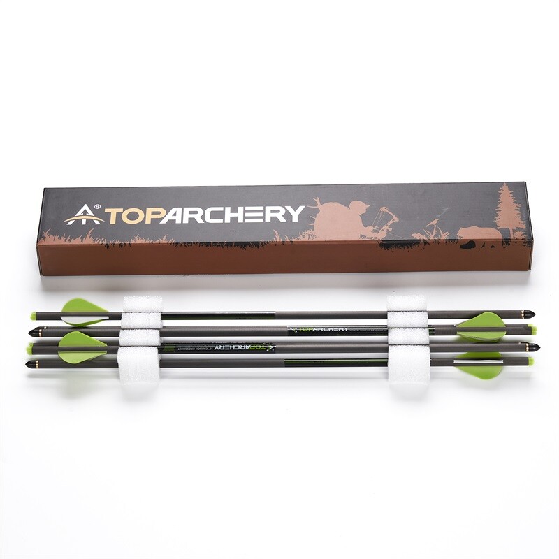 6PK 20INCH Crossbow Bolts Carbon Arrow+3x Lighted Nocks Archery ...