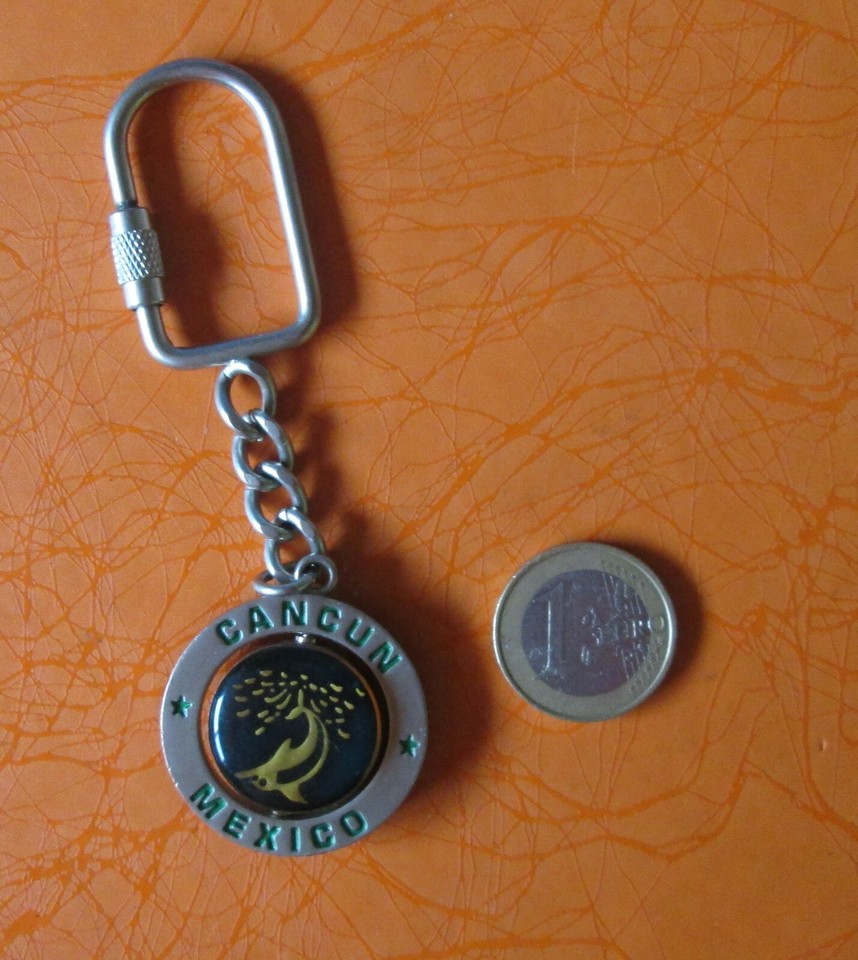 Cancun Mexico Keyring Dolphin Sailboat Sea Keychain | eBay